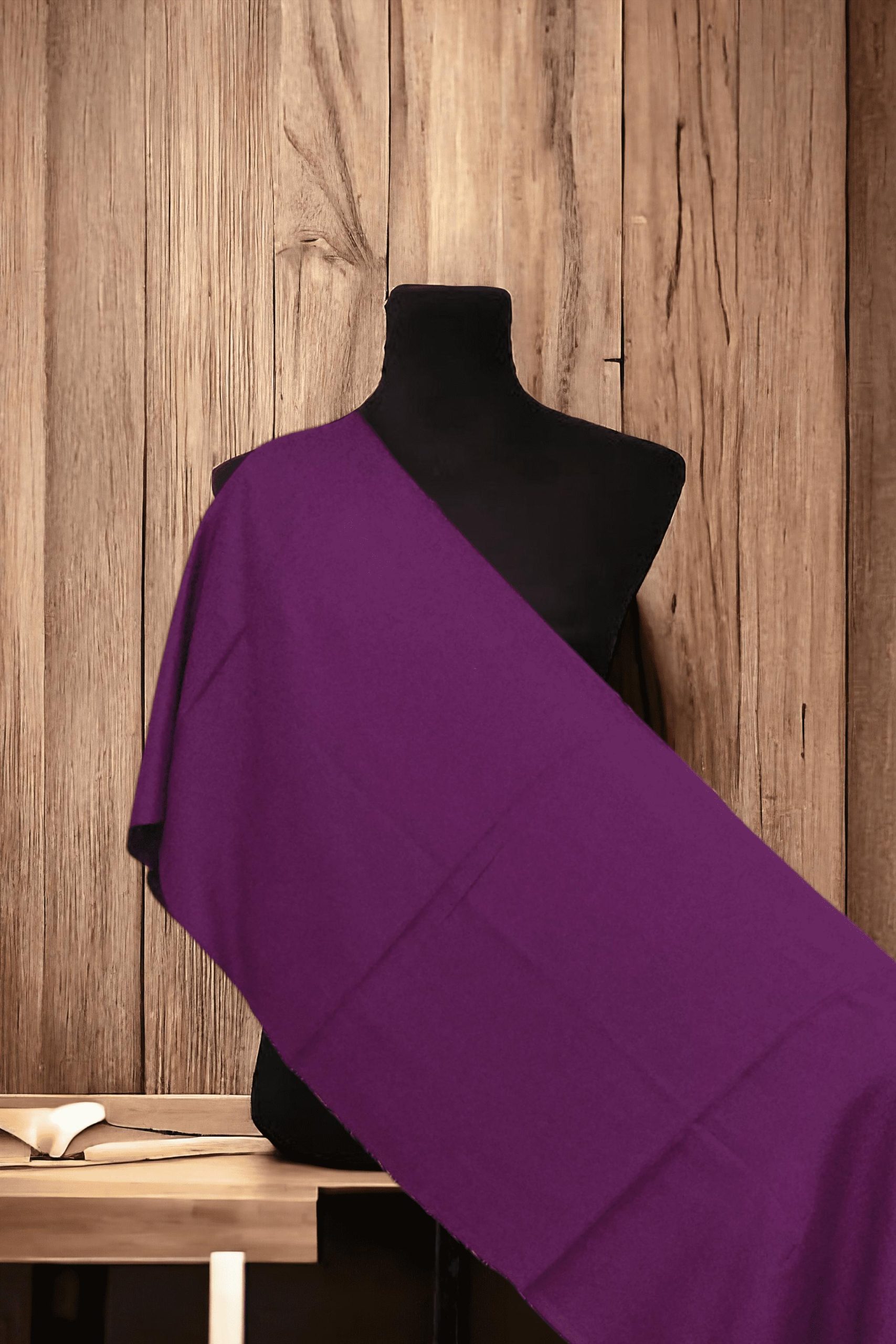 Plain Pashmina Shawl-Purple – Shawl & Craft Store