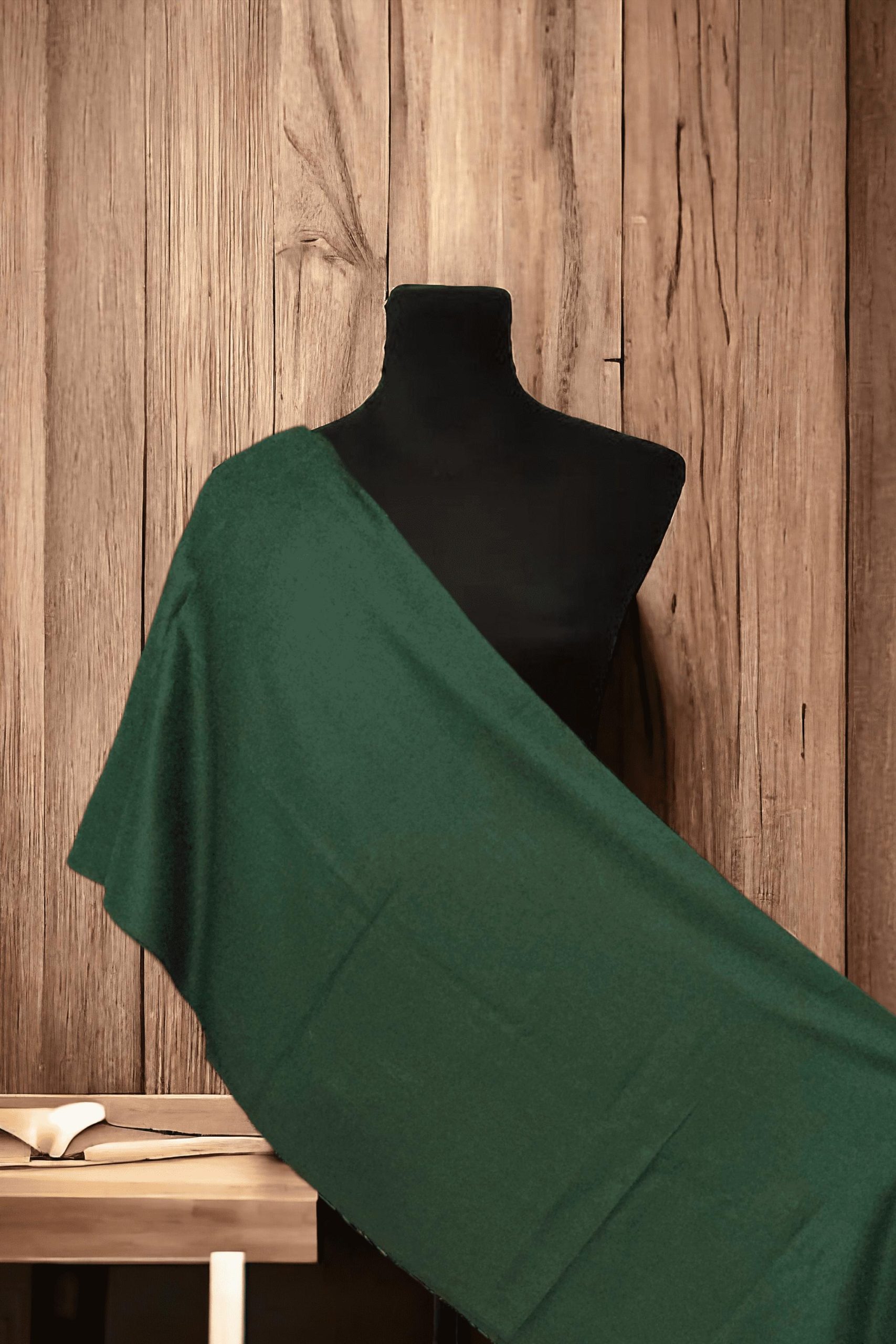 Plain Pashmina Shawl-Bottle Green – Shawl & Craft Store